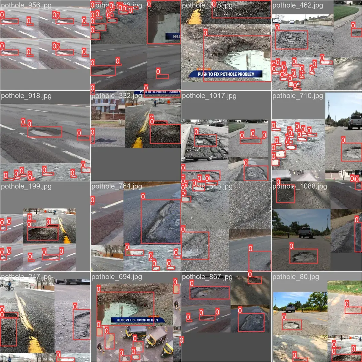 基于yolov8坑洼路面检测UI界面+python代码目标检测系统 - 知乎