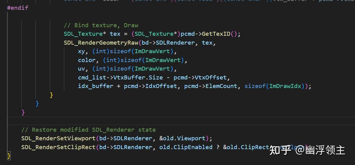 C++ SDL2 用顶点绘制图形（SDL_RenderGeometry） - 知乎