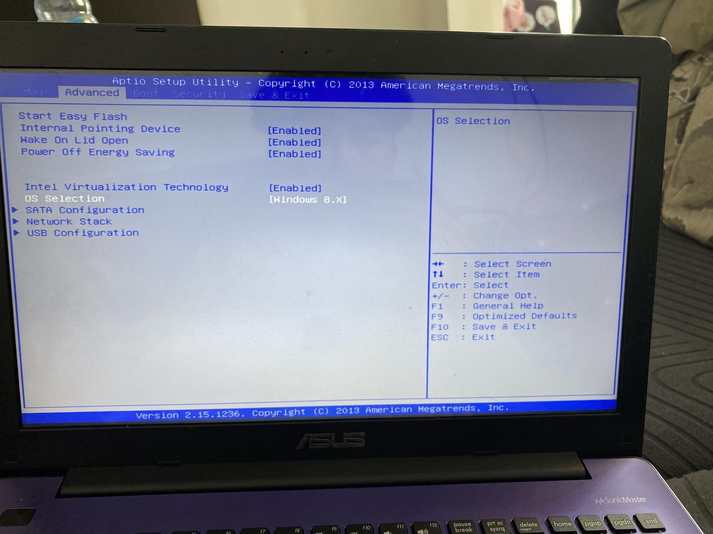 aptio setup utility......＋华硕笔记本+开机 - 知乎