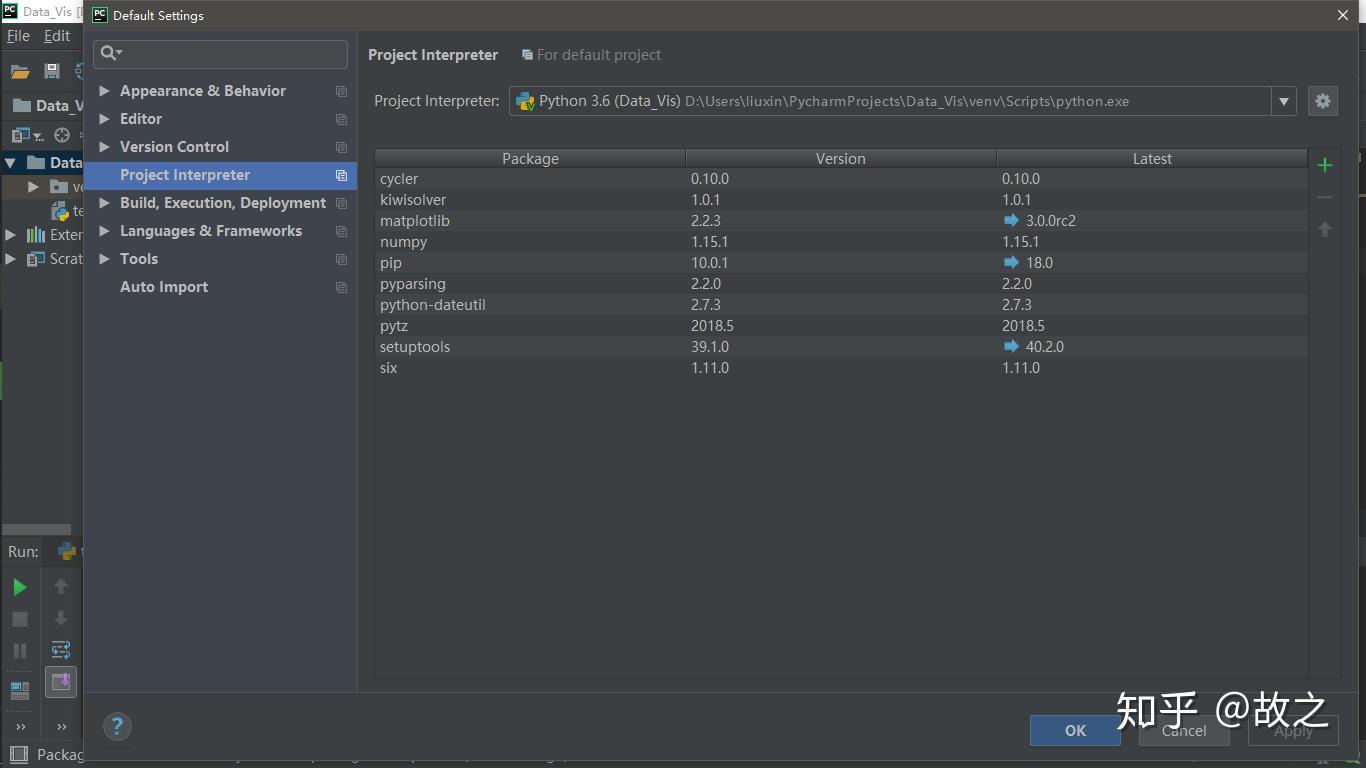 pycharm安装matplotlib避雷指南 - 知乎