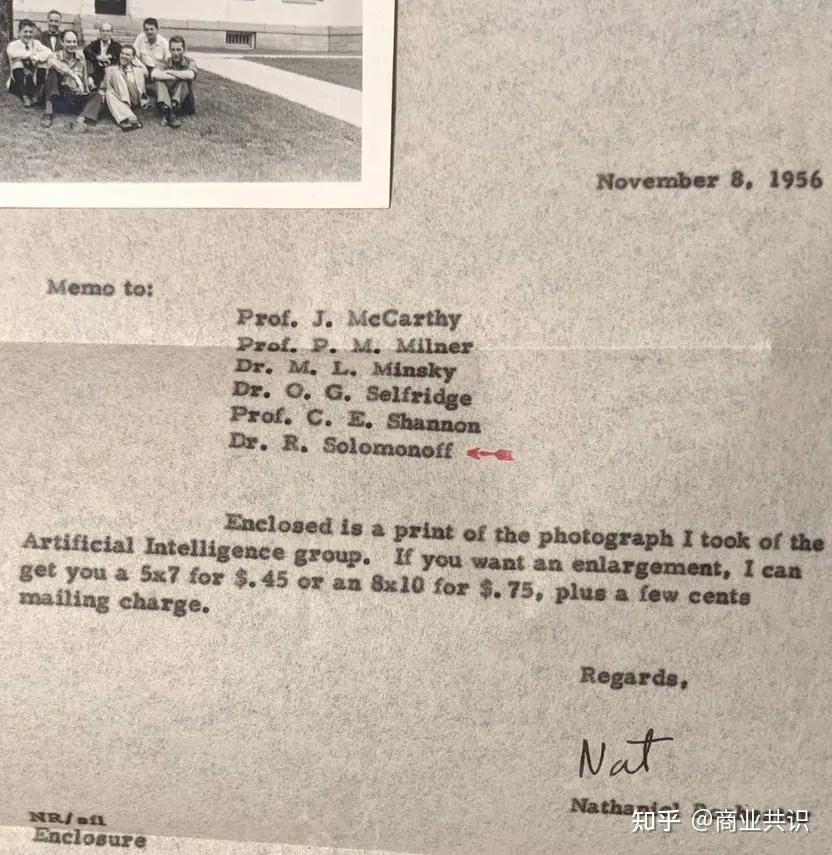 历史的源头，1956！AI 从这张照片开始 - 知乎