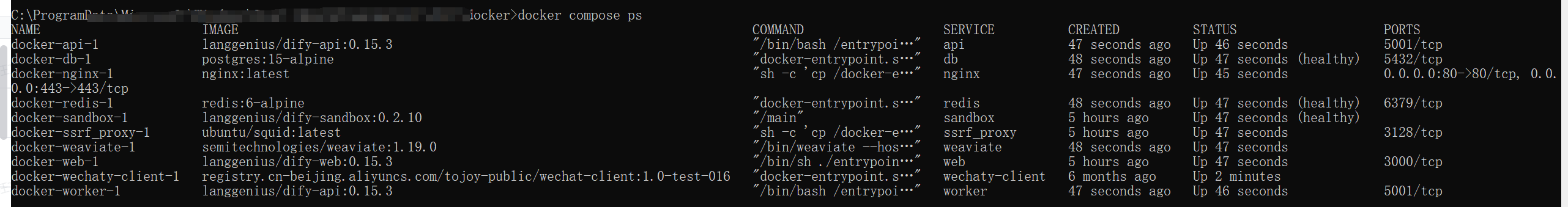 Dify-Docker Compose 部署教程 - 知乎