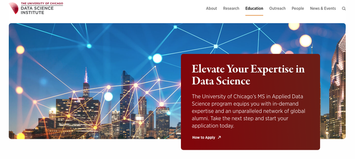 美国研究生项目 | 芝加哥大学 - 应用数据科学硕士 - University of Chicago - MS in Applied Data Science Program - 知乎