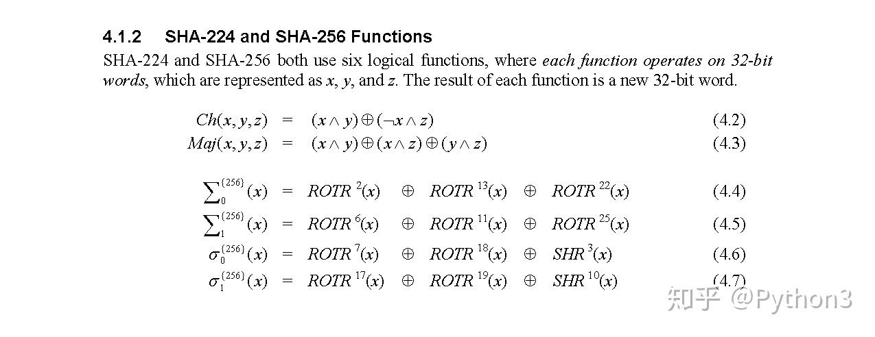 完整全面的Python SHA256算法原理和实现讲解 - 知乎