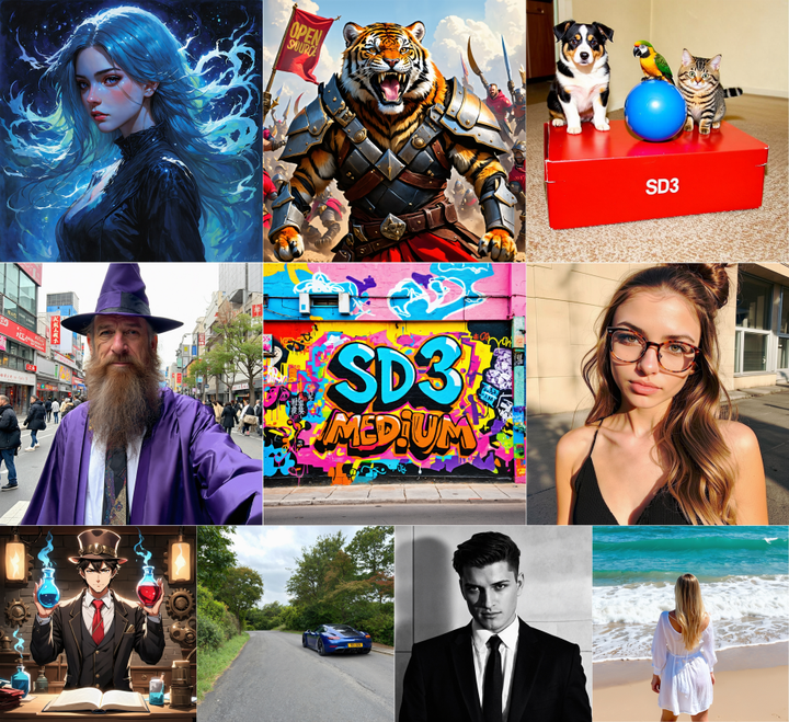 【AIGC图像实践篇 11】Stable Diffusion 3（SD3） 原理及实践 - 知乎