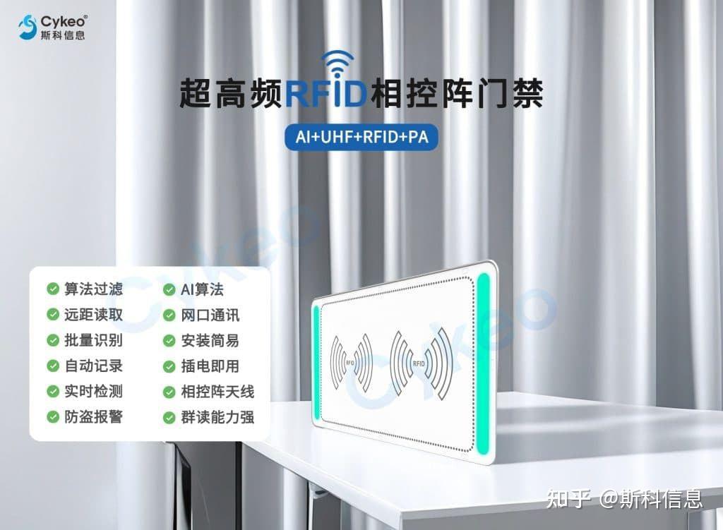 一款“很开门”的超高频RFID相控阵智能门禁携带AI大模型向您走来 - 知乎