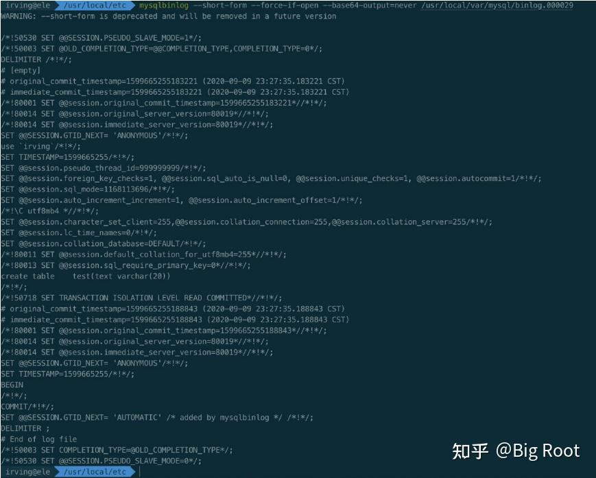 深⼊binlog和relay-log - 知乎