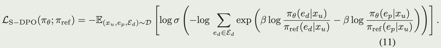 NIPS'2024 S-DPO:On Softmax Direct Preference Optimization for Recommendation - 知乎
