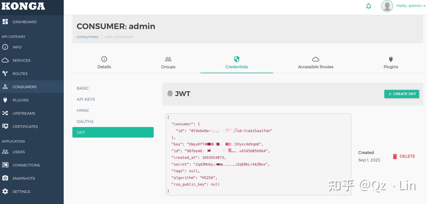 Kong网关使用JWT认证SpringBoot解析 - 知乎