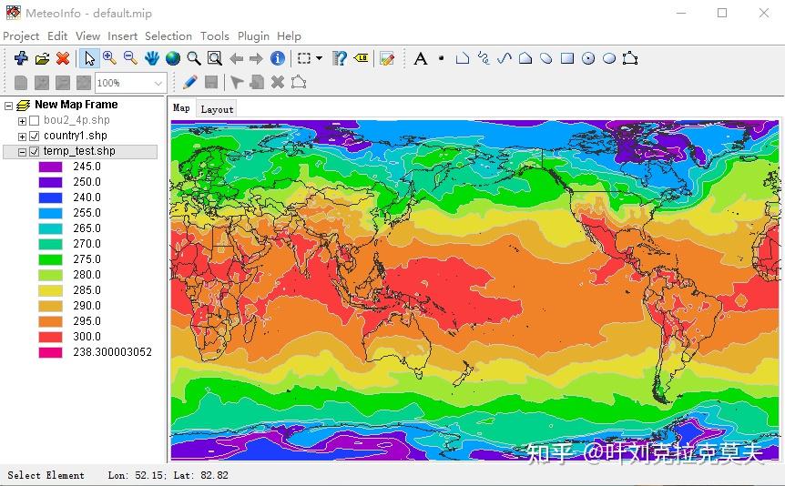 科学可视化软件介绍31 – MeteoInfo - 知乎