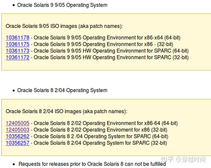 穿越时间·从哪里下载Oracle Solaris操作系统安装镜像？需要账号 - 知乎