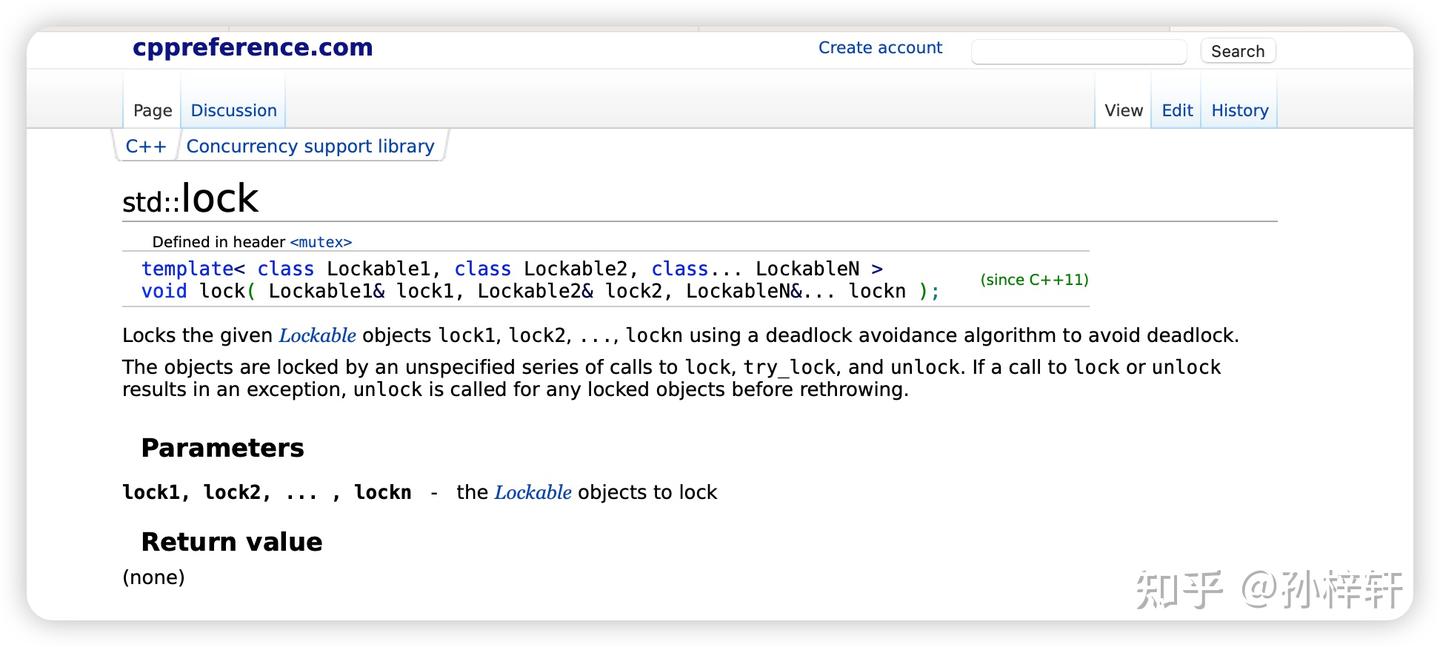 通过std::lock解决死锁问题 - 知乎