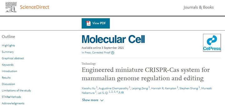 crispr cas7-11:一种高效的迷你CRISPR基因编辑系统 - 知乎