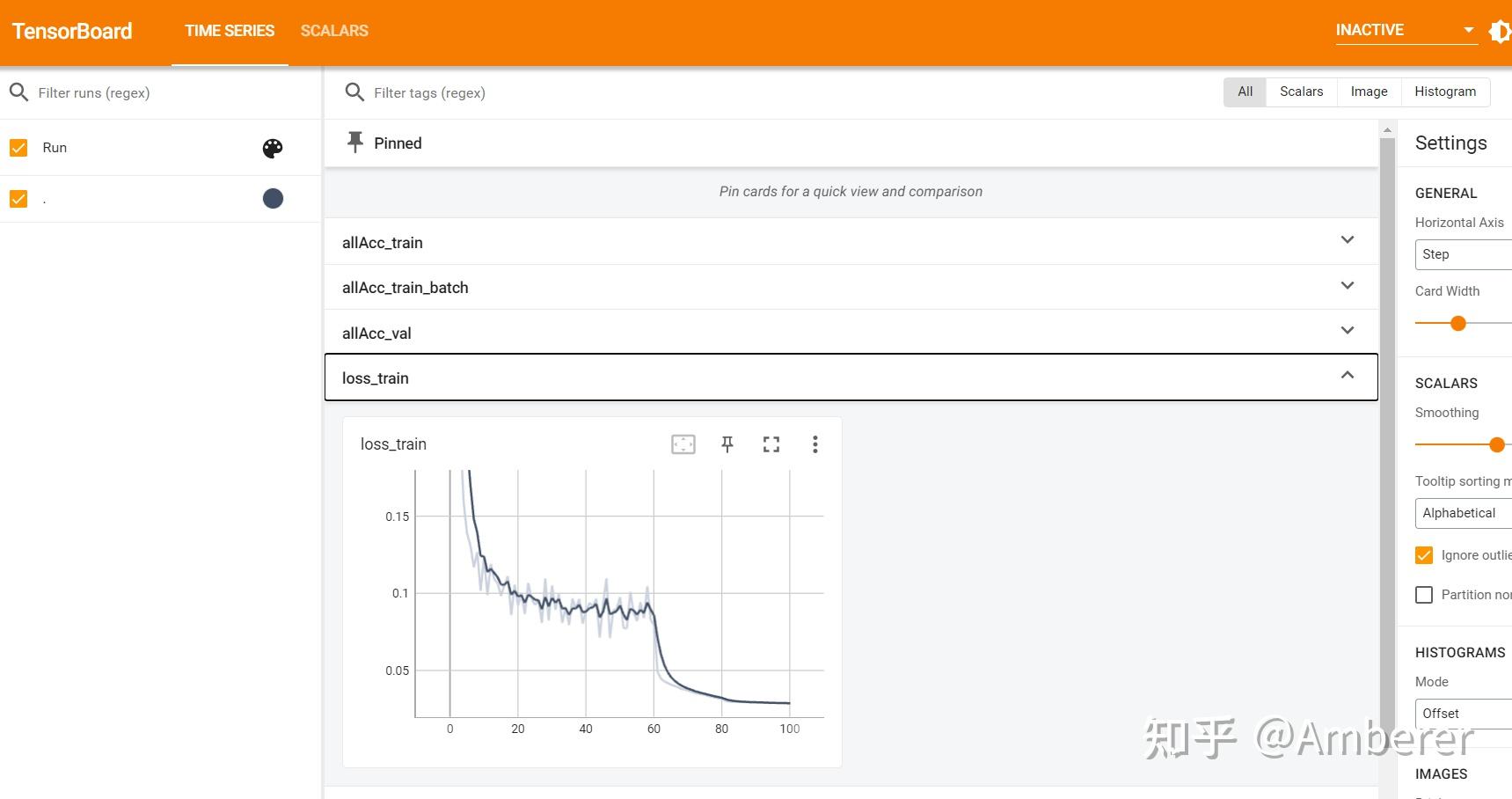 Ubuntu环境下TensorBoard 可视化 不显示数据问题 No scalar data was found...折磨一个小时终于搞定了 - 知乎