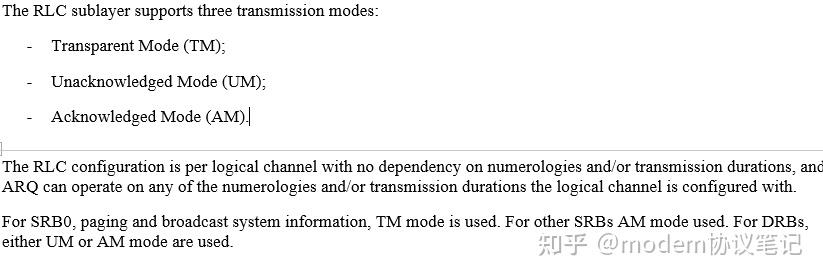 NR RLC(一) overview - 知乎