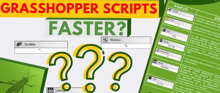 学术干货 | 5个Grasshopper中的隐藏小技能 - 知乎