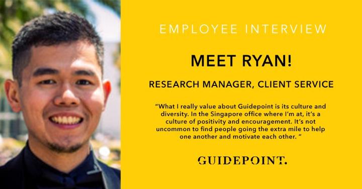 我与Guidepoint系列 - Ryan Ang - 知乎