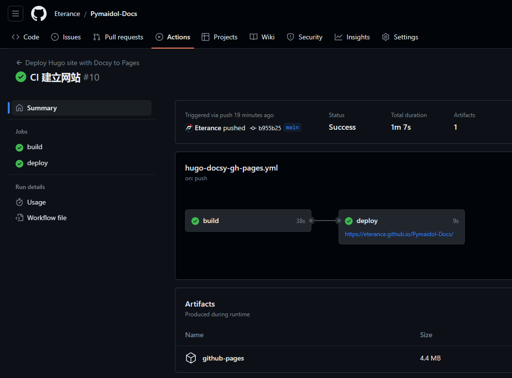 玩转云服务（3）：使用 Hugo + docsy + Github Actions + Github Pages 创建项目文档 - 知乎