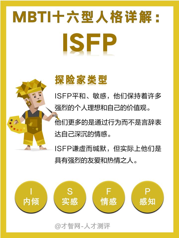 MBTI十六型人格详解：ISFP（探险家类型） - 知乎