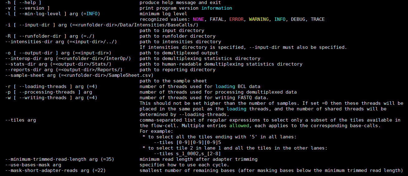 bcl2fastq的使用 - 知乎