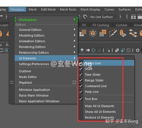 [Maya]常用快捷键和基础操作 - 知乎