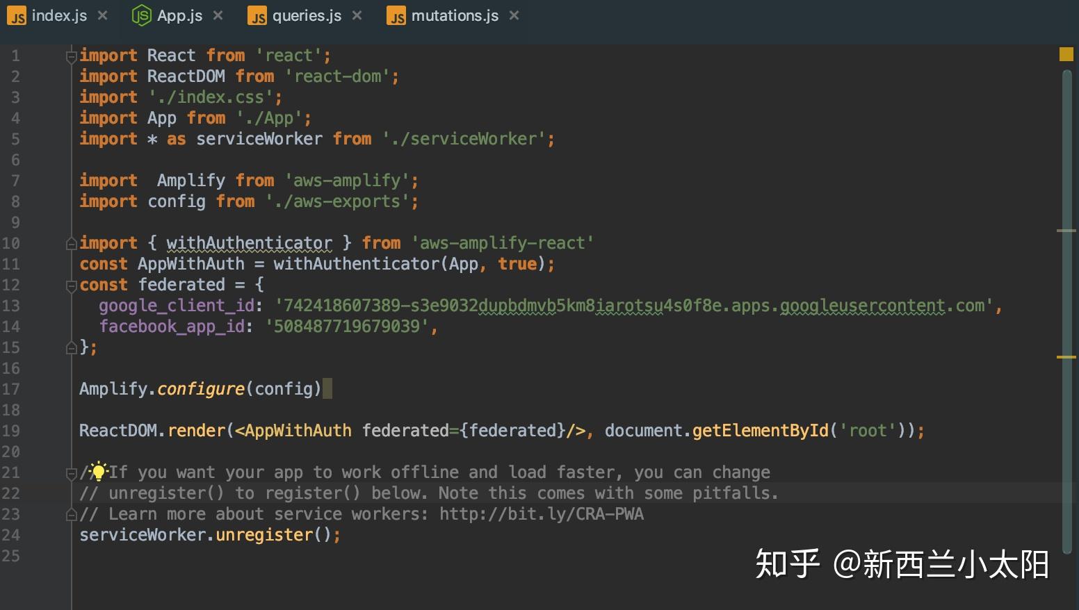 手把手教你用 AWS amplify, GraphQL, React体验serverless - 知乎