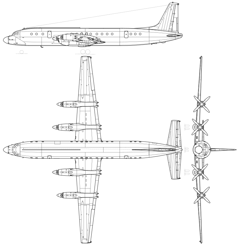 伊尔-18 / Ilyushin Il-18 / Ил-18（第二部分：剩余部分）- 中英俄文维基百科词条融合，由辽观搬运、翻译、整合 - 知乎