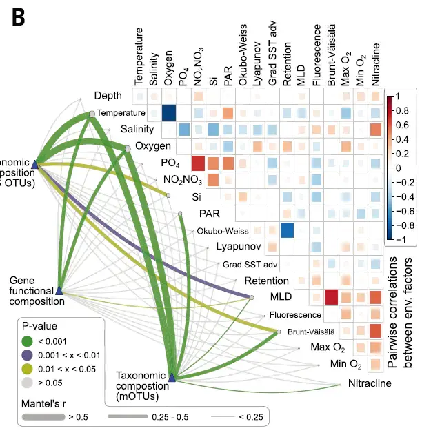 ggcor包作图 | 相关性热图 | mental分析图 - 知乎
