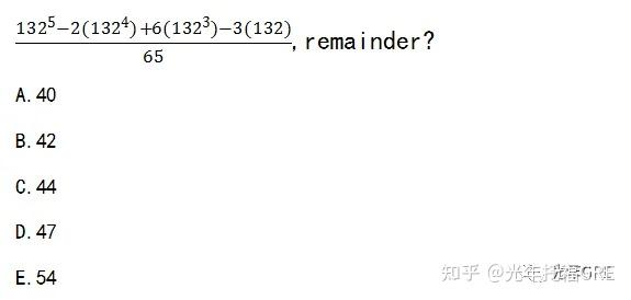 【GRE数学】关于remainder这些性质你清楚吗？ - 知乎