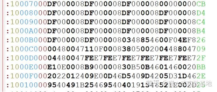 hex文件详解及常用合并方法介绍 - 知乎