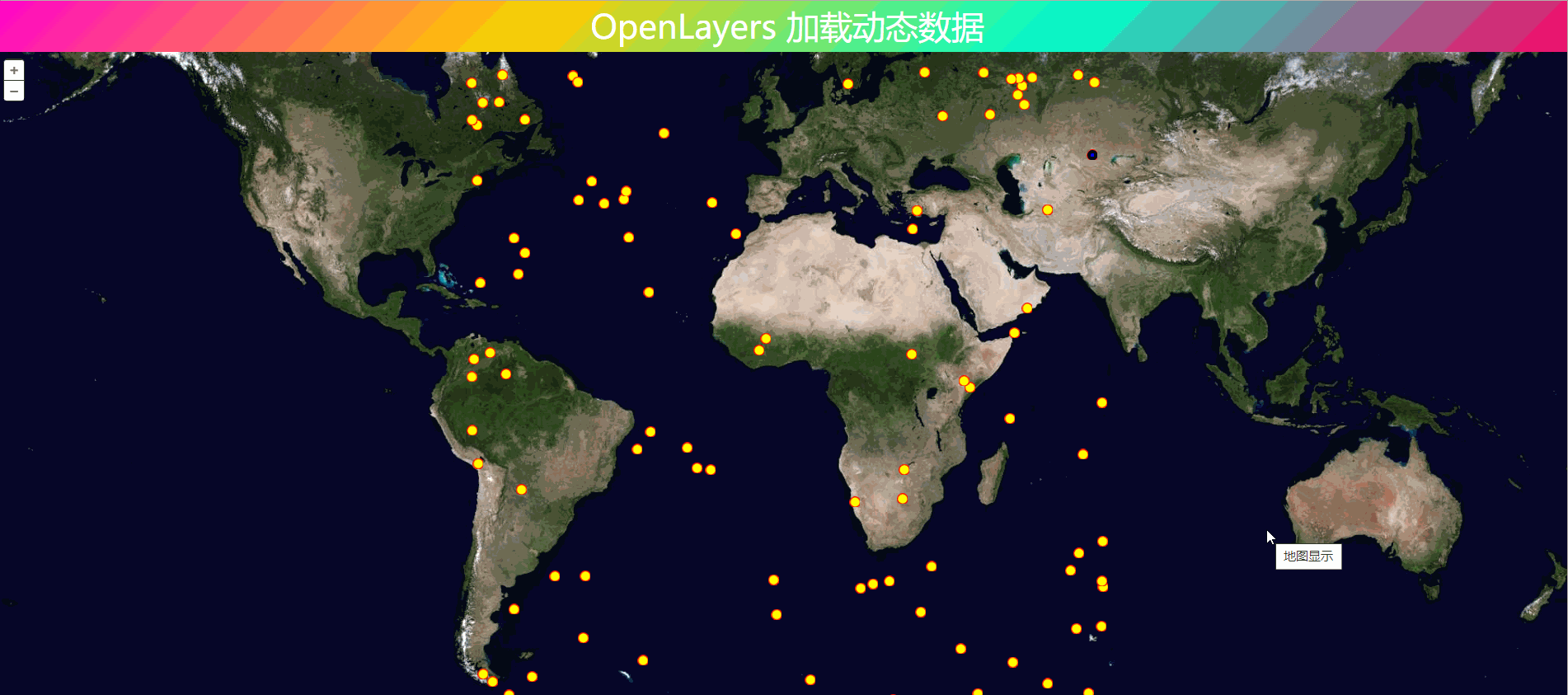 OpenLayers 加载动态数据 - 知乎