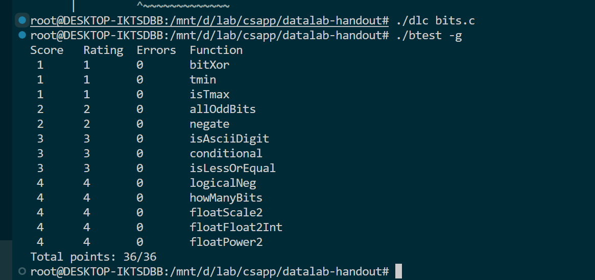 CSAPP datalab 通关记录 - 知乎