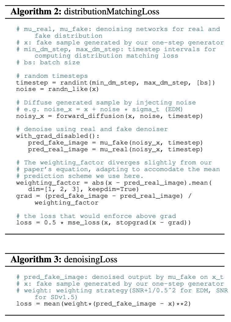 One-step Diffusion with Distribution Matching Distillation 小记 - 知乎