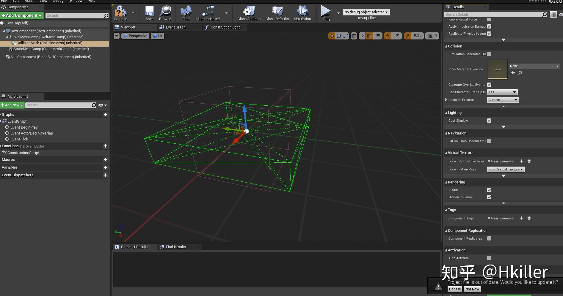 使用ProceduralMeshComponent生成自定义碰撞 - 知乎