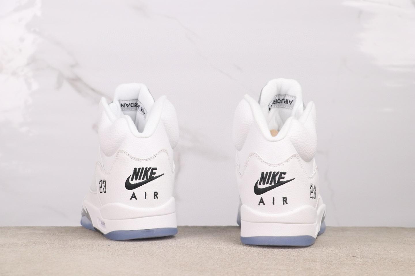 乔丹 Air Jordan 5 Retro White Metallic AJ5 白银金属复古纯原篮球鞋 - 知乎