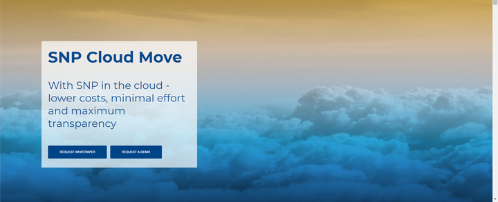 SNP提供迁移到云的自动化解决方案包 - 知乎