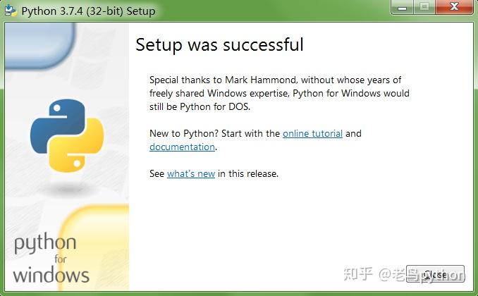 windows10安装哪个版本的Python？ - 知乎