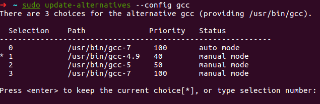 gcc/g++ 多版本间切换 - 知乎