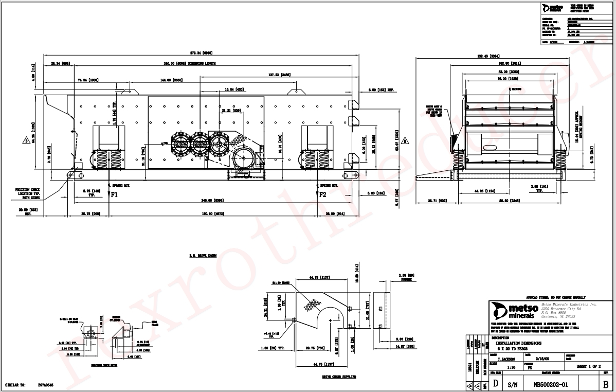 Metso美卓移动筛分站移动水平筛FS系列图纸FS203/252/253/302/303/352/353/402/403 - 知乎