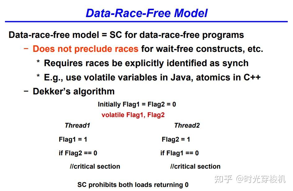 Memory Consistency Models（内存一致性模型） - 知乎