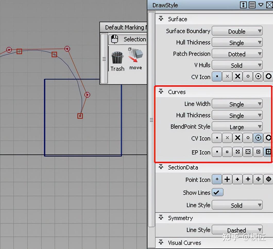 alias曲线编辑工具使用方法，CV点和EP点，曲面上的曲线 - 知乎