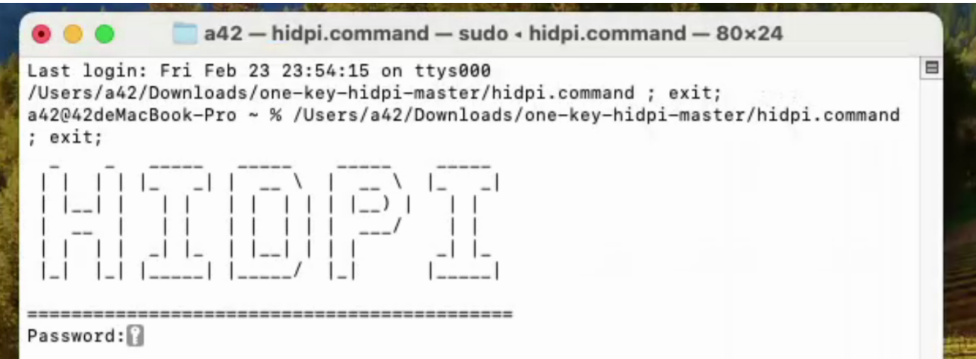 one-key-hidpi 一款开源的macOS HiDPI工具分享 附果里果气教程 - 知乎