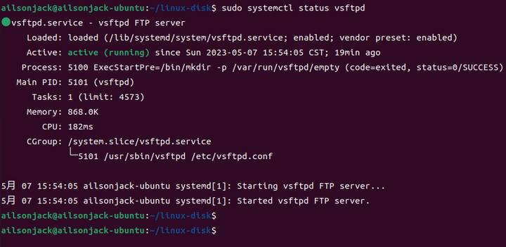 Linux-在Ubuntu搭建ftp服务器 - 知乎