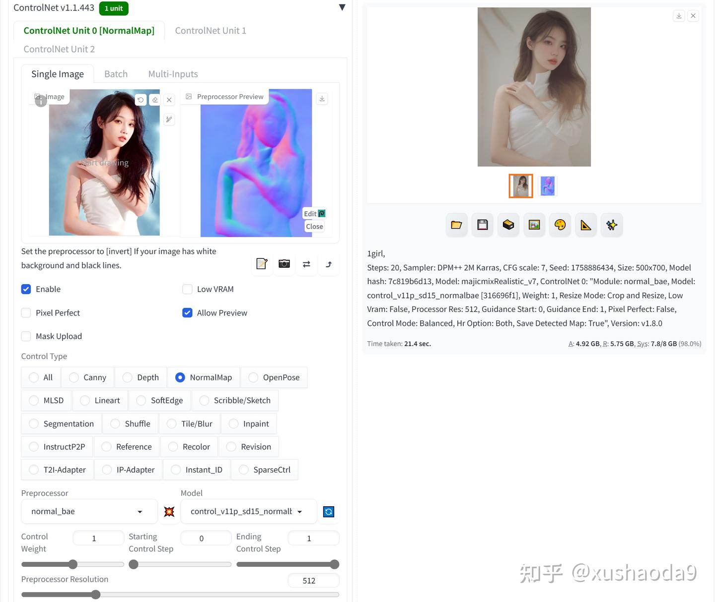 九、Stable Diffusion - ControlNet 控制模型安装与使用 - 知乎