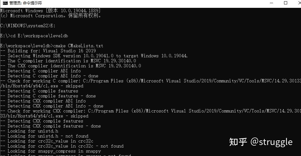 leveldb编译与使用-Windows10 - 知乎