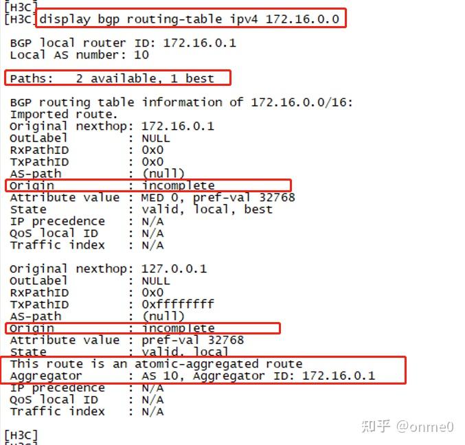 边界网关协议BGP实践课(14)—路由生成方式 - 知乎