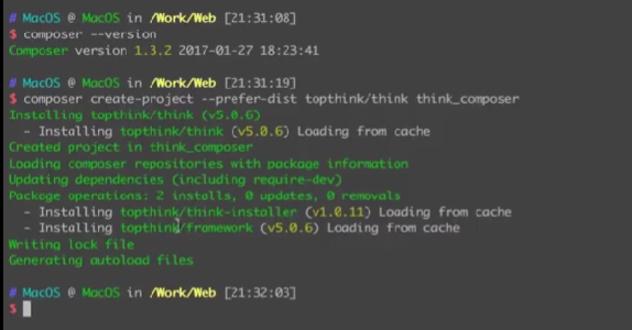 2-2 Thinkphp的安装|快速入门ThinkPHP 5.0--基础篇 - 知乎