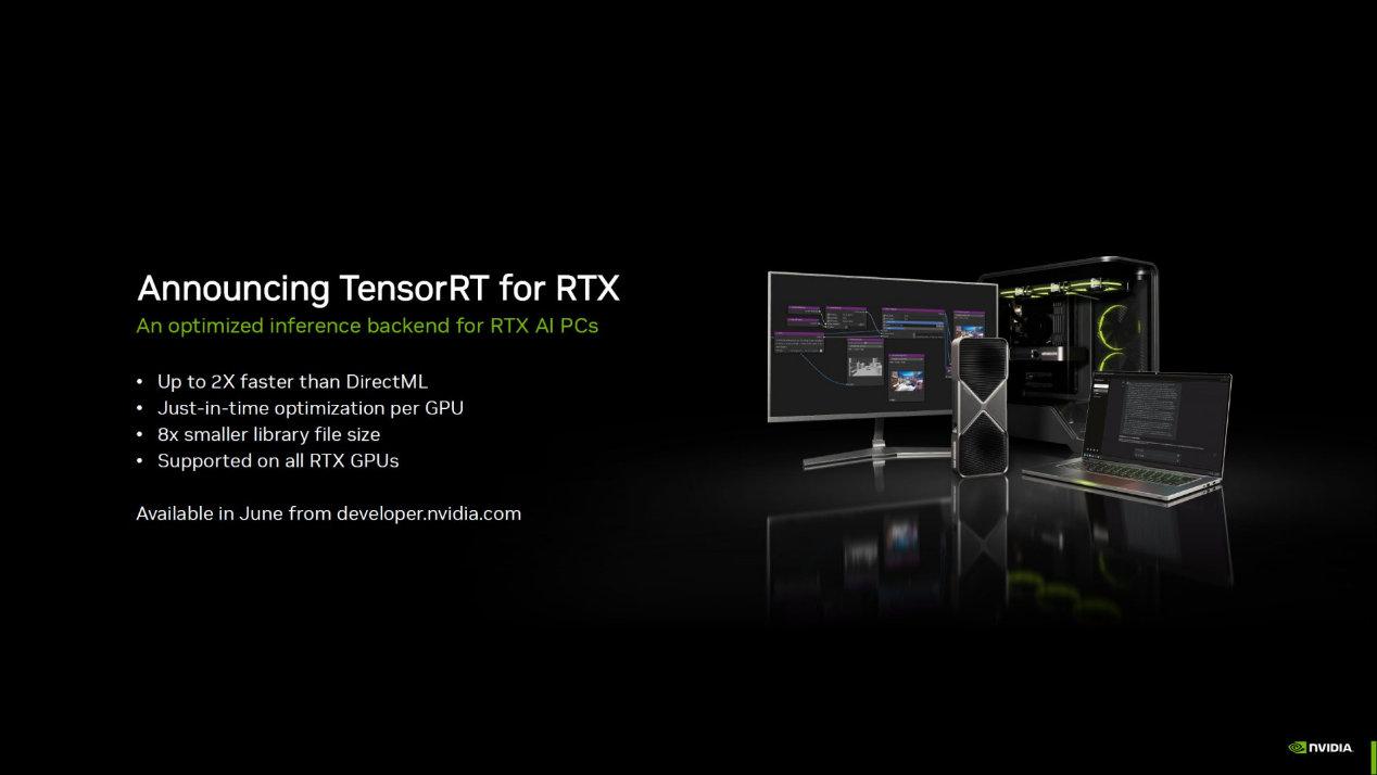 NVIDIA TensorRT持续发力，GeForce RTX GPU免费获2倍AI加速 - 知乎