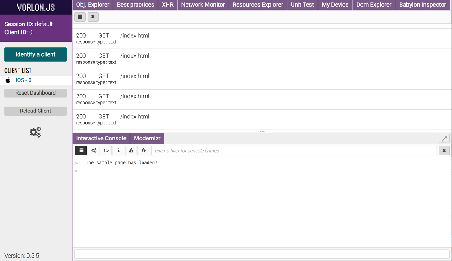Vorlon.js - 开源、可拓展的、平台无关的 JavaScript 远程调试工具 - 知乎