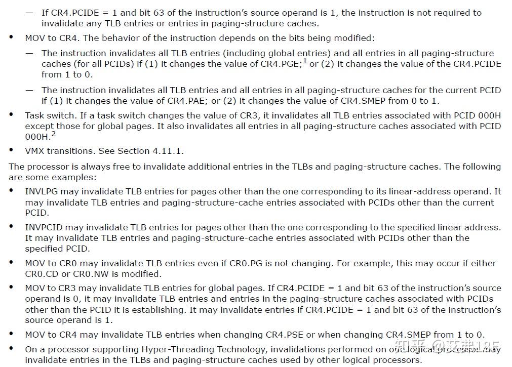 随手写：X86 PCID和TLB flush - 知乎